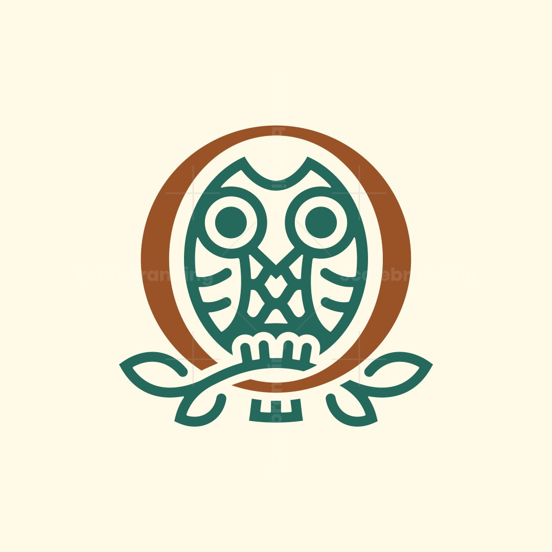 Owl O Bird Mascot Logo | Scalebranding