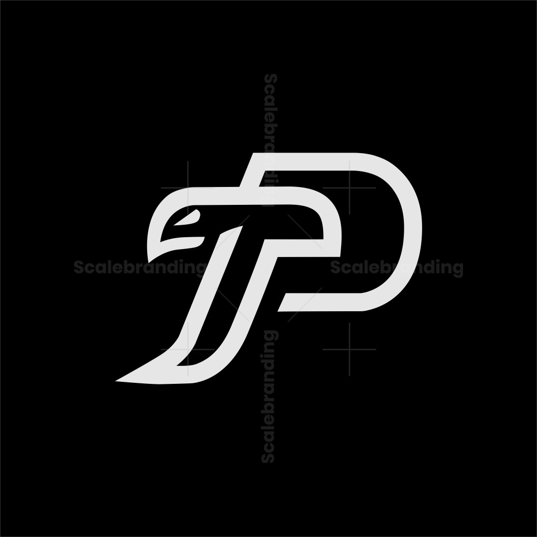 P Letter Eagle Logo | Scalebranding