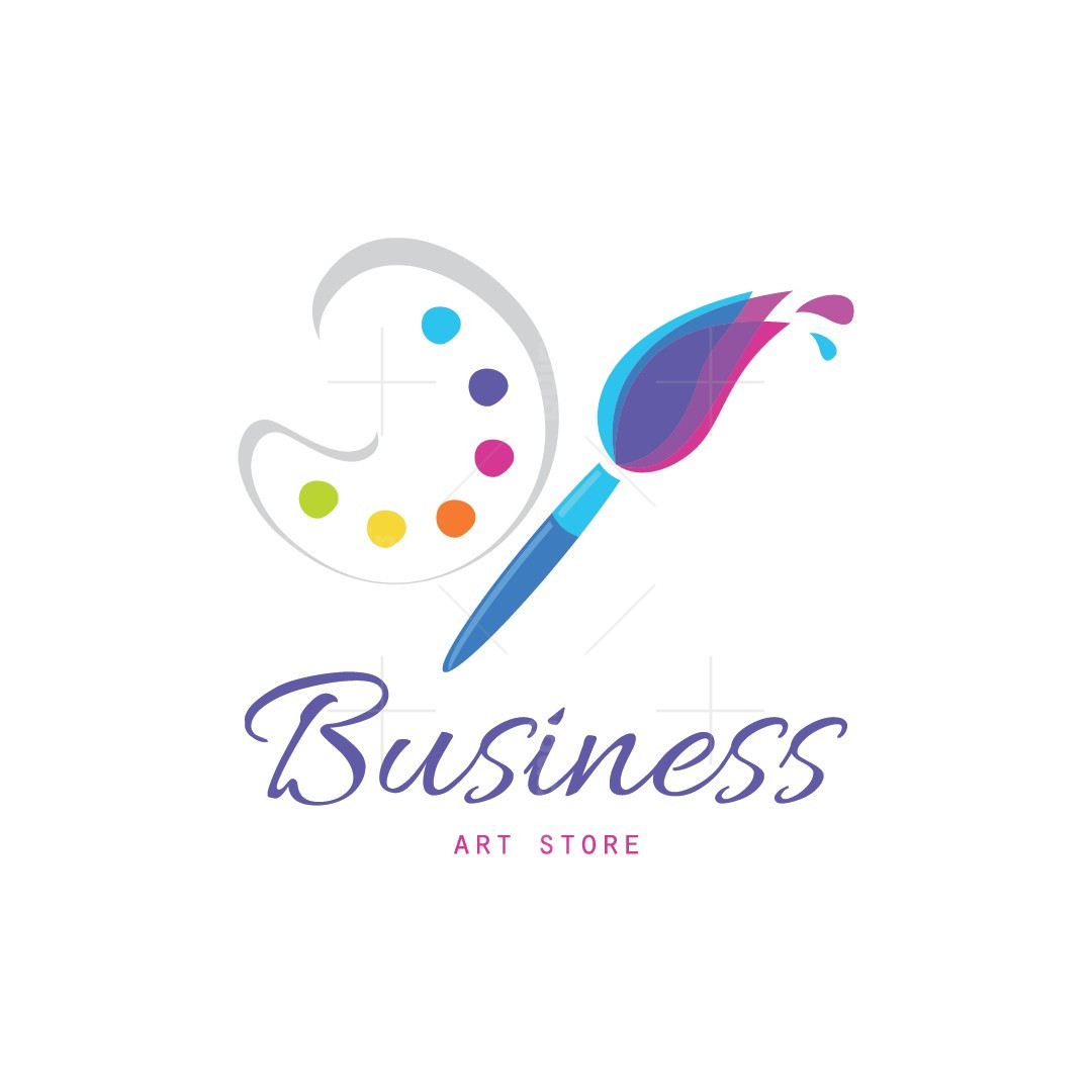 Paint Brush Logo Paint Brush Logo