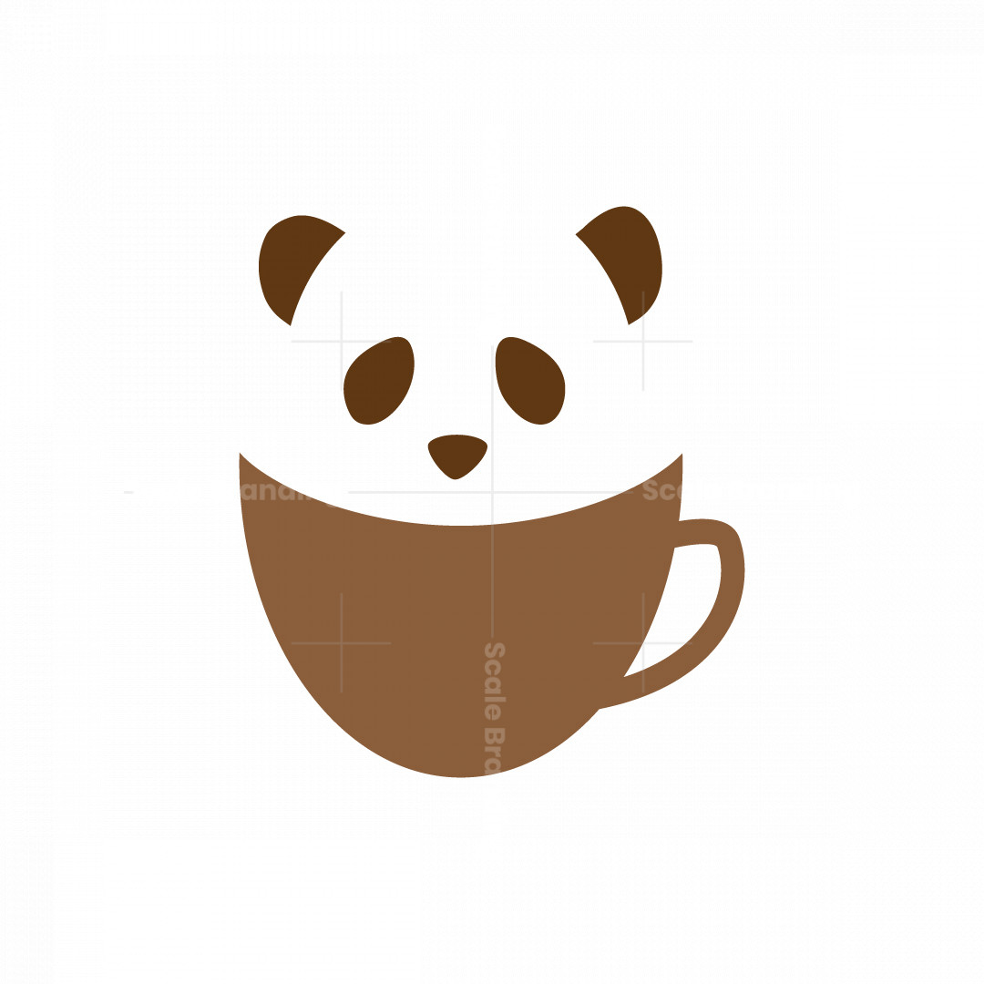 Panda Cafe Logo | Scalebranding