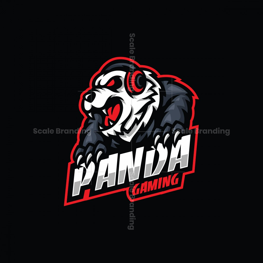 Panda Gaming Mascot Logo | Scalebranding