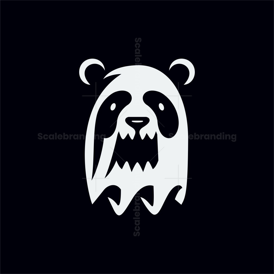 Panda Ghost Logo | Scalebranding