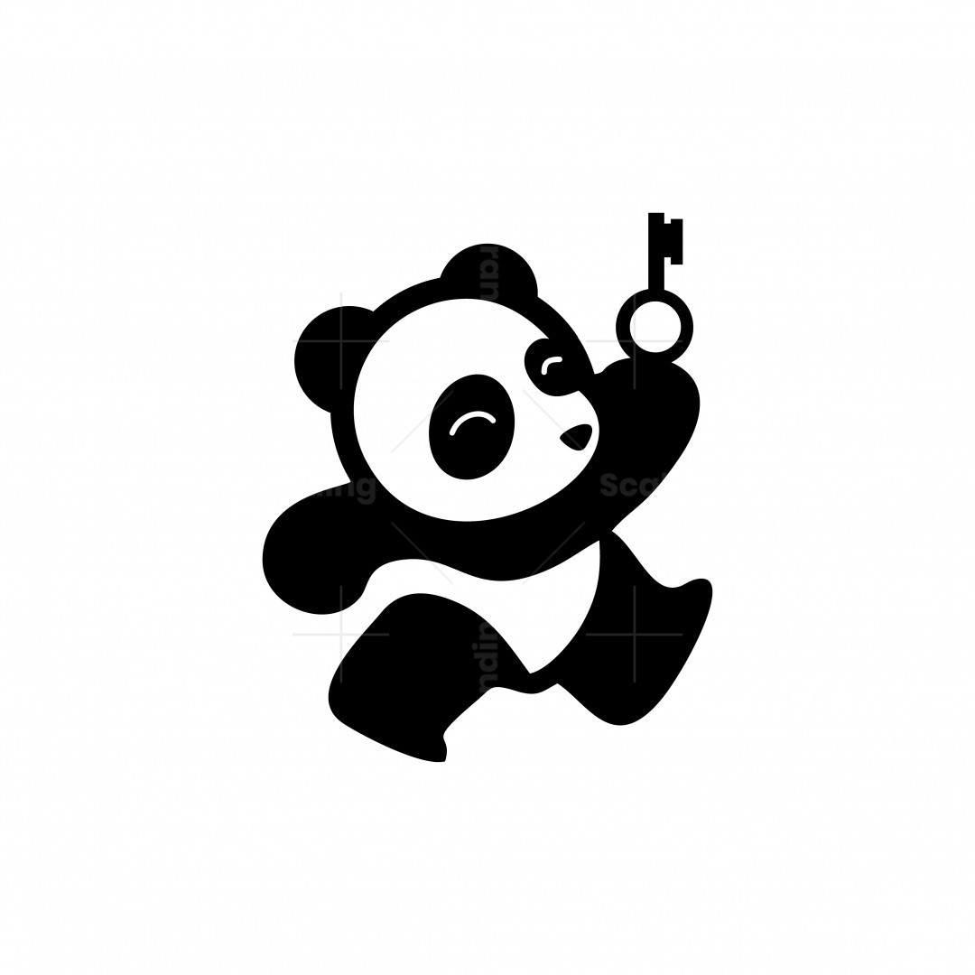 Panda Key House Logo | Scalebranding
