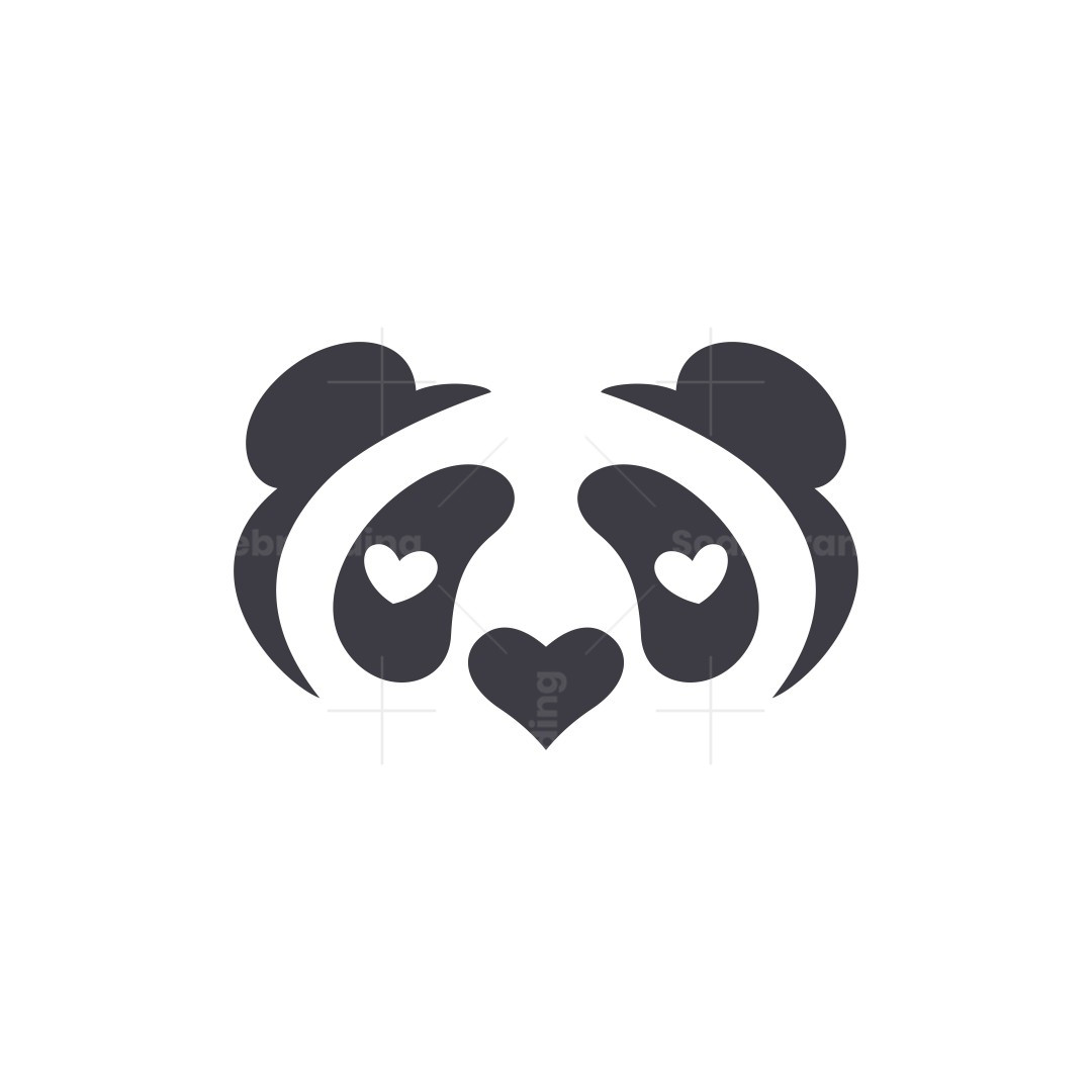 Panda Love Logo | Scalebranding