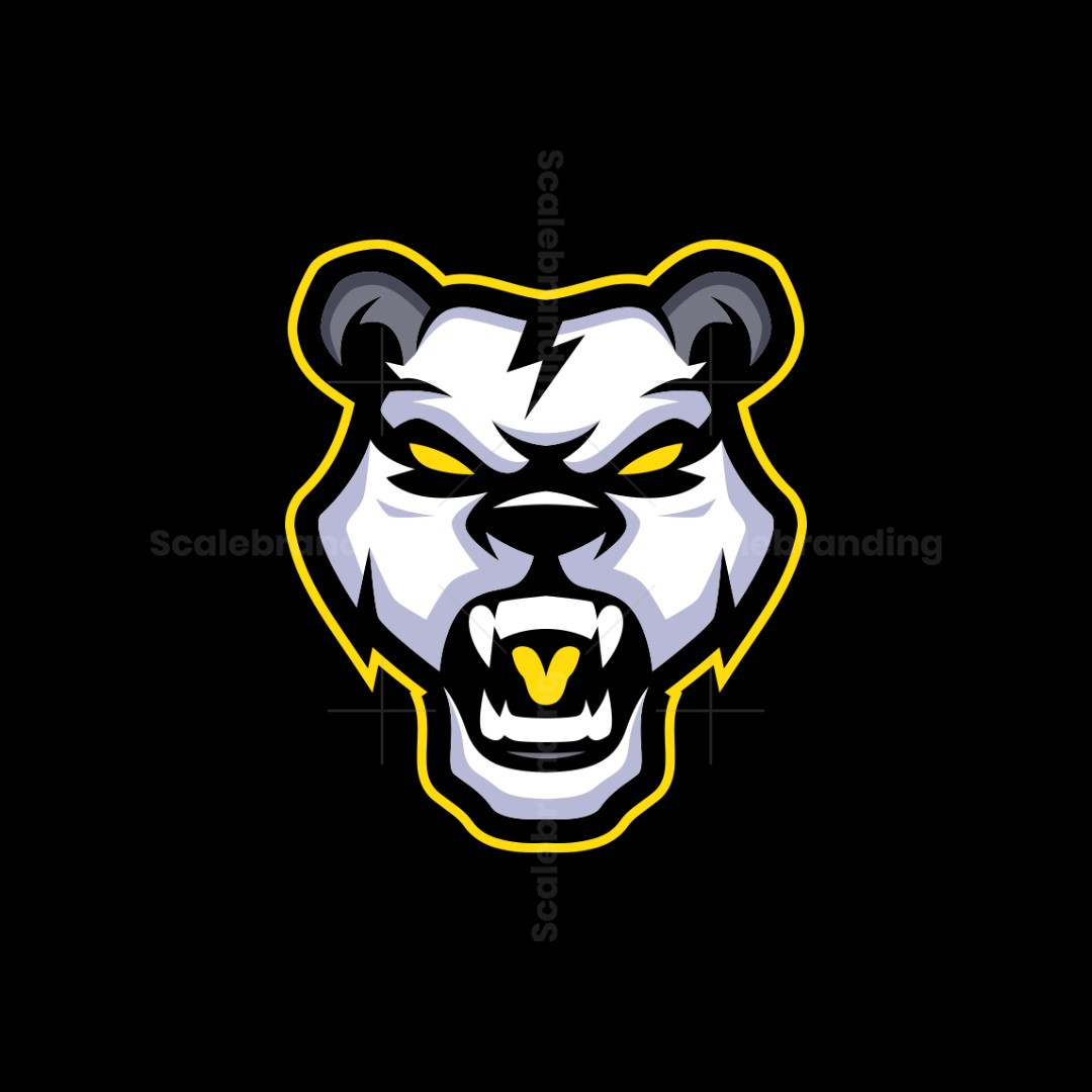 Panda Thunder Mascot Logo | Scalebranding