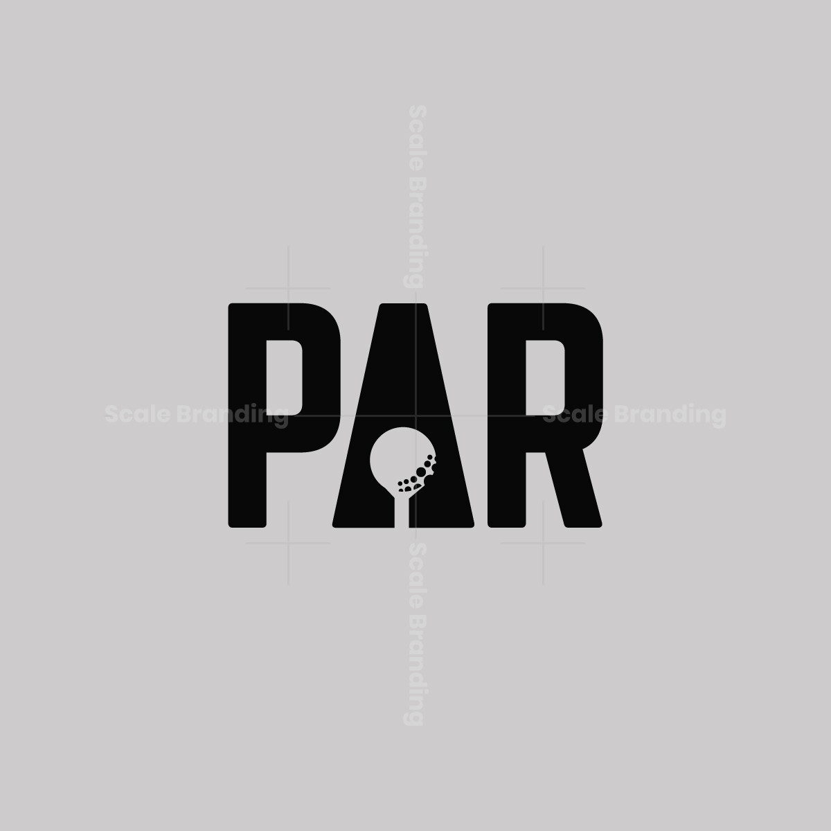 Par Golf Typography | Scalebranding