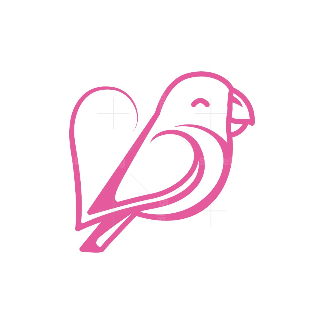 Parakeet Love Logo | Scalebranding