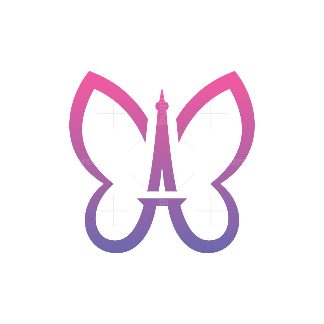 Paris Butterfly Logo | Scalebranding