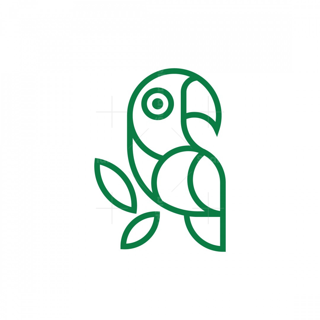 Parrot line Logo | Scalebranding