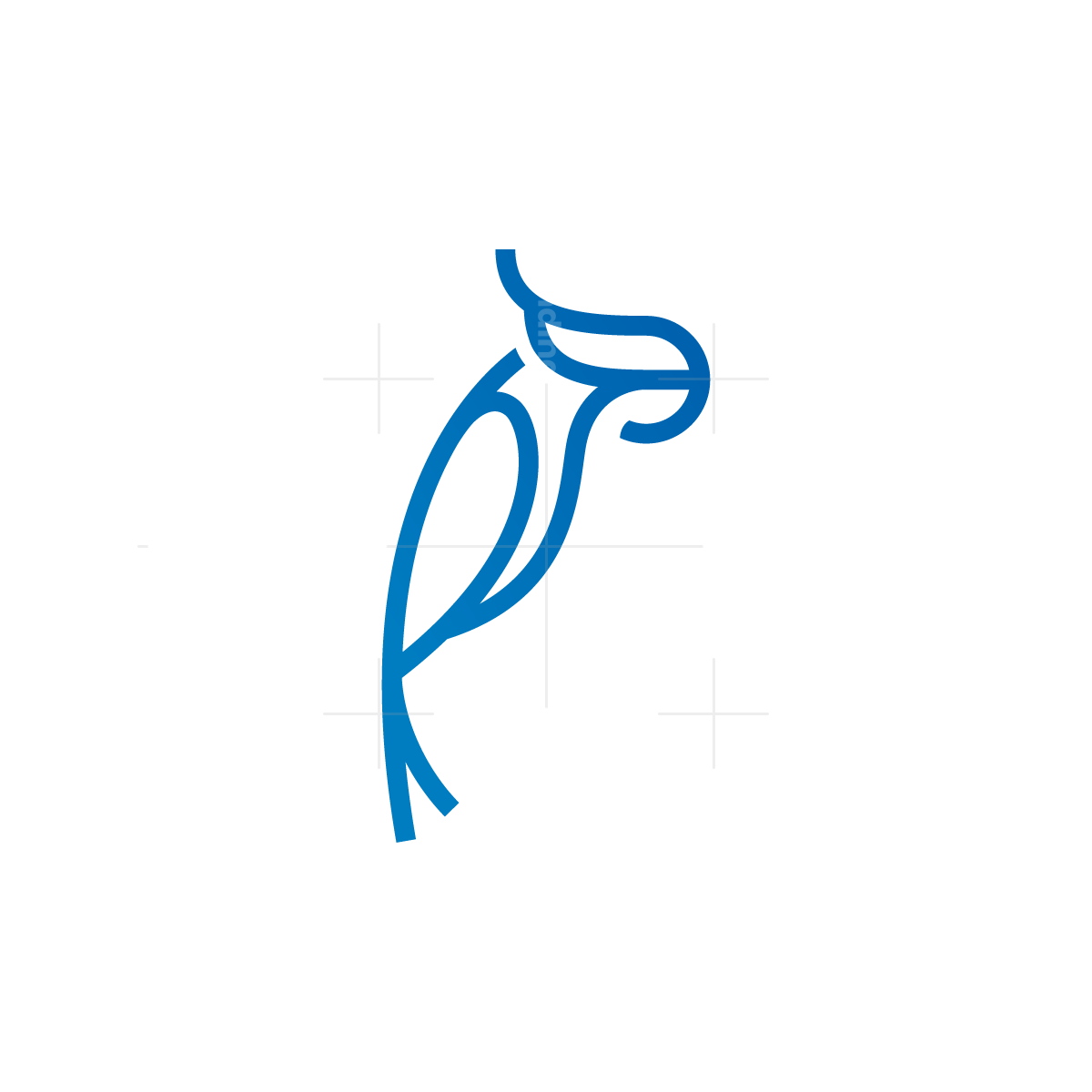 Parrot Logo Blue Parrot Logo | Scalebranding