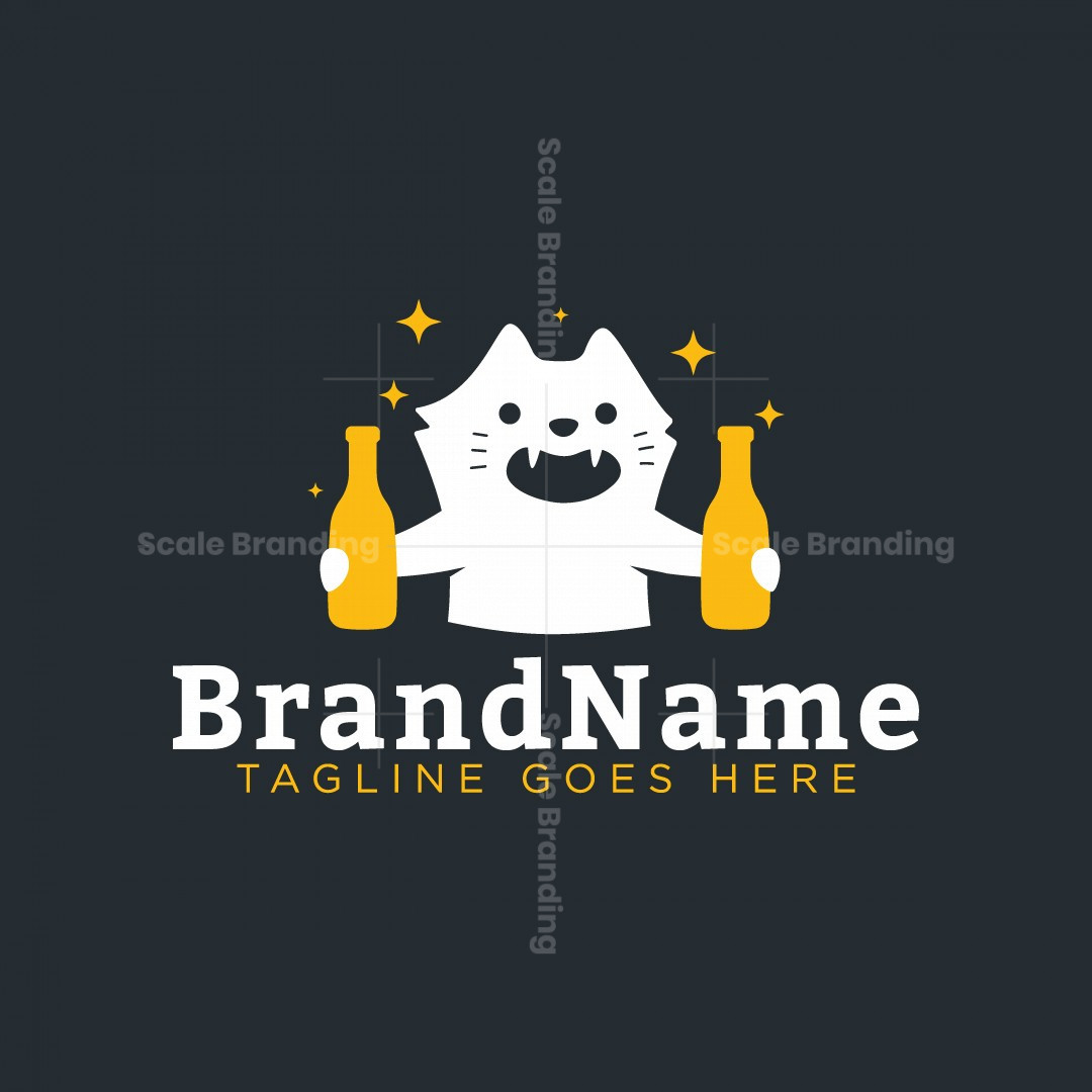 Party Cat Logo | Scalebranding