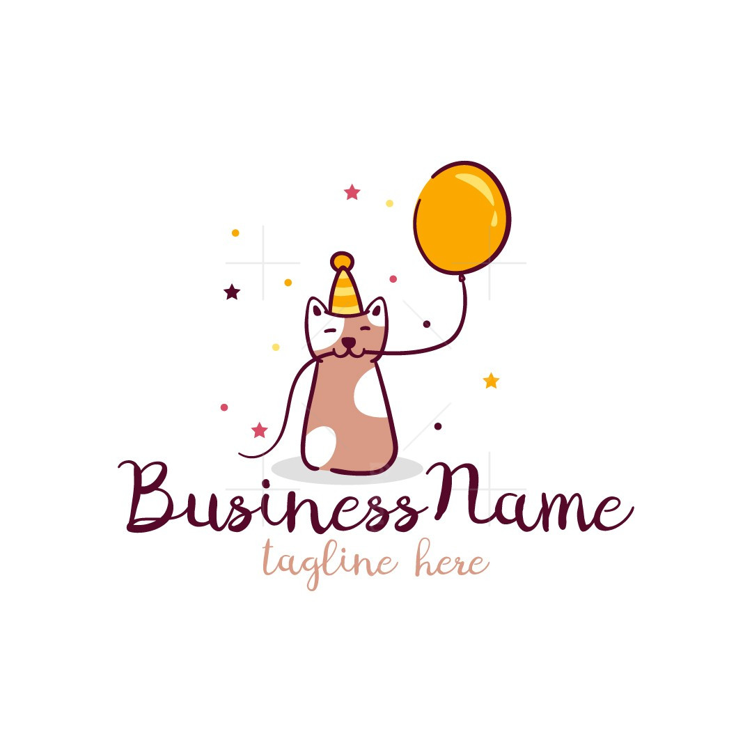Party Cat Logo | Scalebranding
