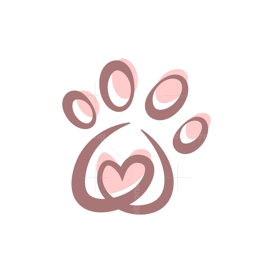 Paw Heart Logo | Scalebranding