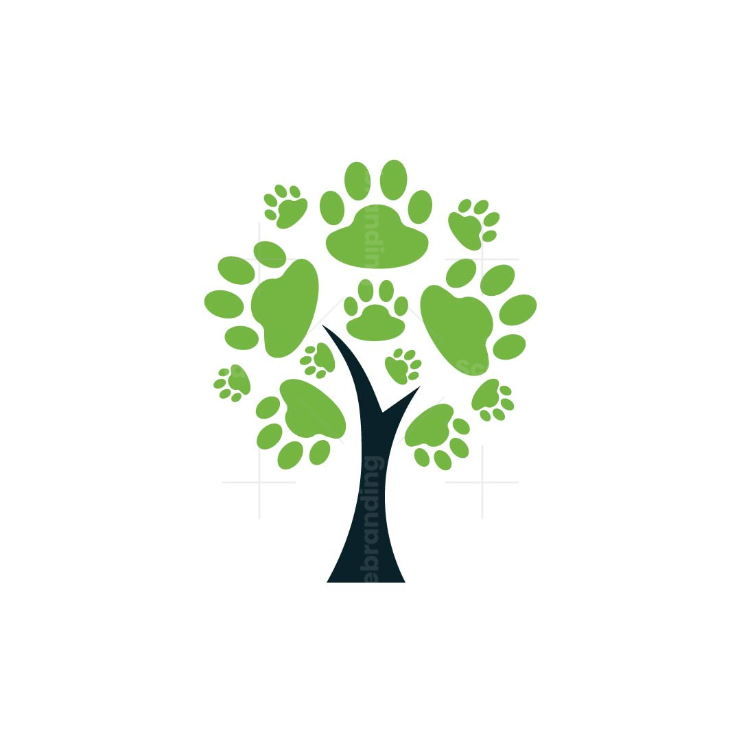 Paw Tree Logo | Scalebranding