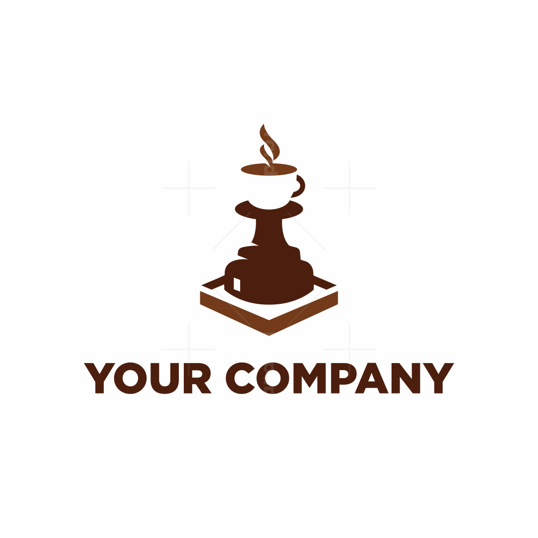 Pawn Coffee Cup or Cafe Logo | Scalebranding