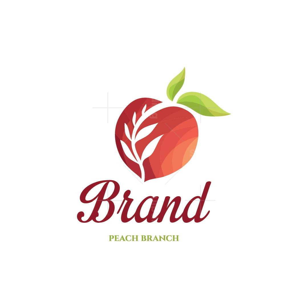 Peach Branch Logo | Scalebranding