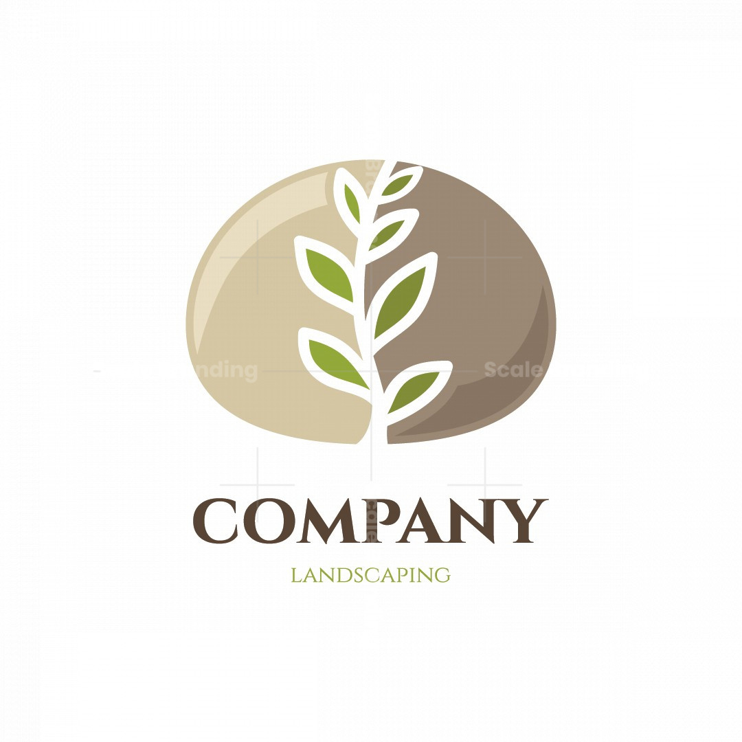 Pebble Garden Symbol Logo | Scalebranding