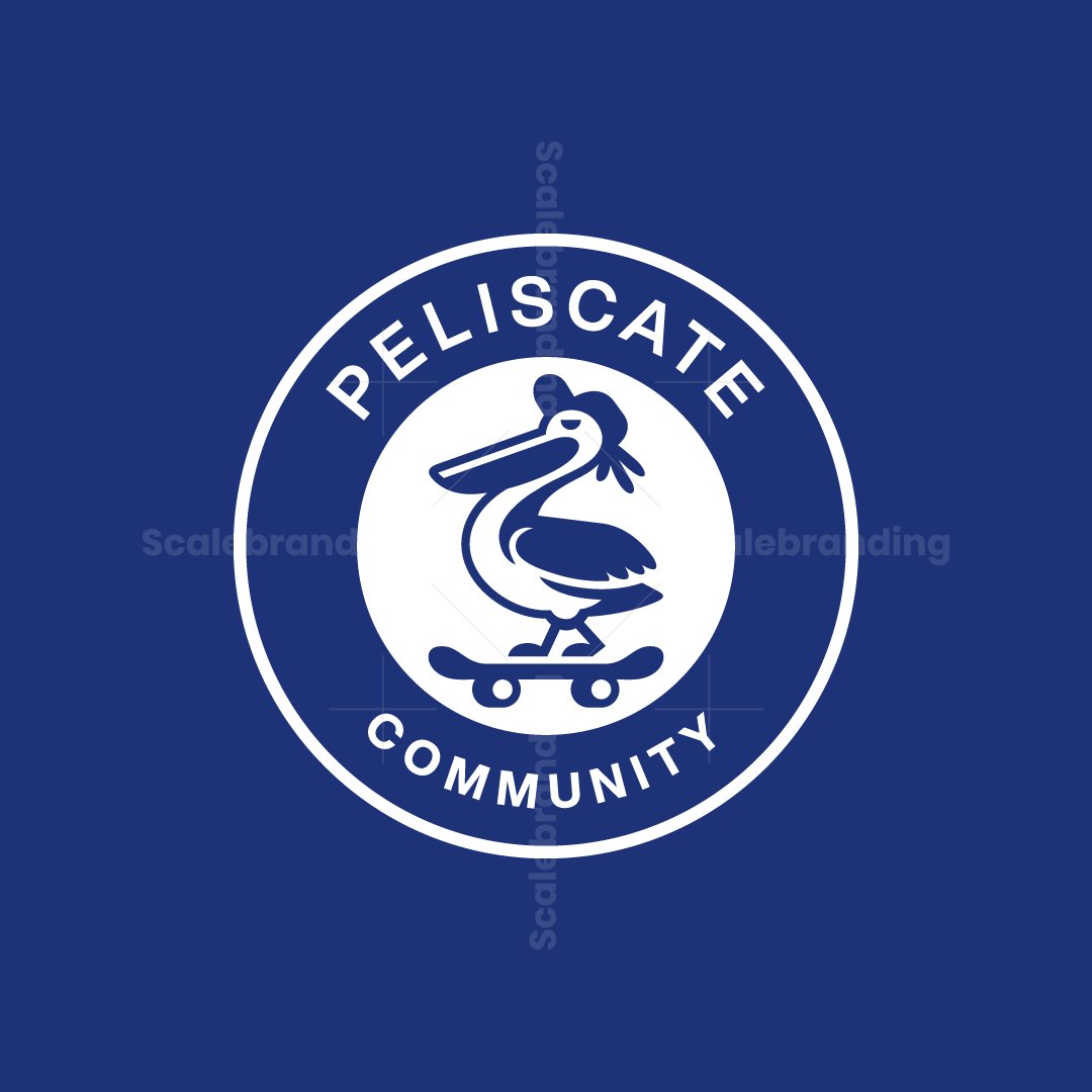 Pelican Cap Skateboard Athlete Logo | Scalebranding