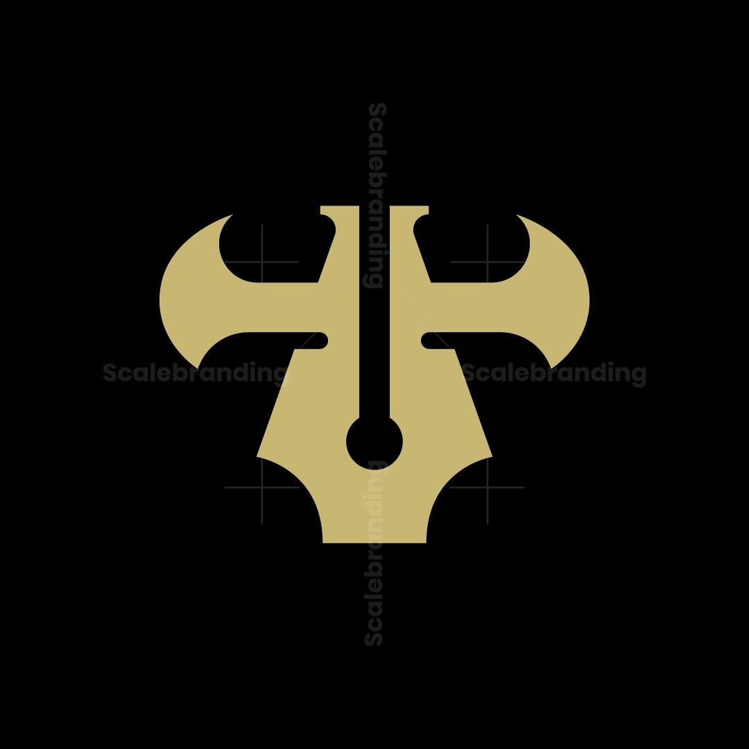 Pen Bull Logo | Scalebranding