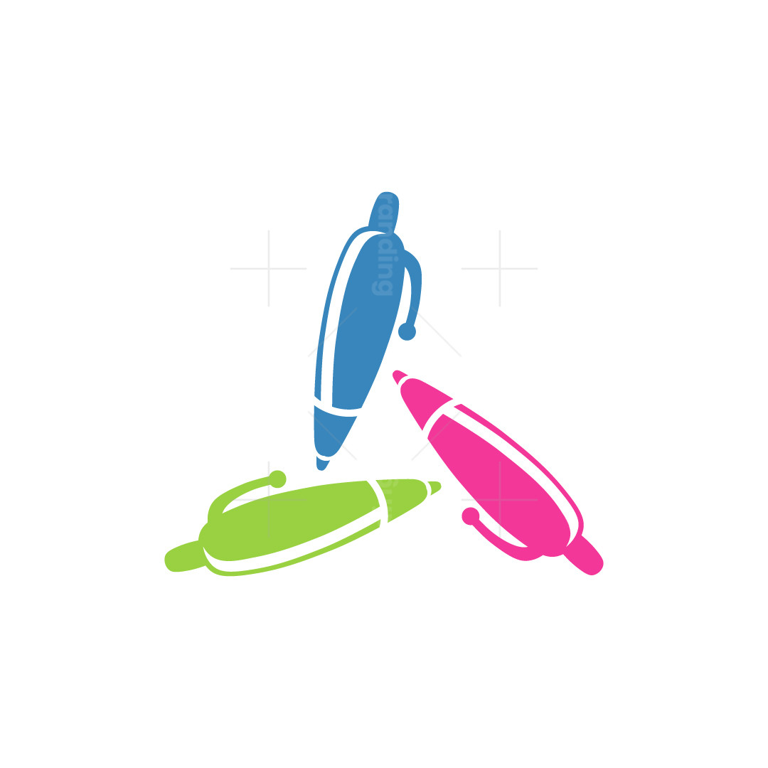 Pen Writing Media Logo | Scalebranding