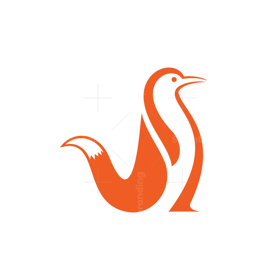 Penguin Fox Logo | Scalebranding