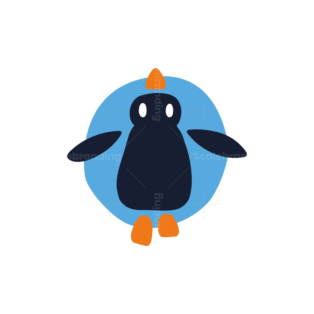Penguin On Ice Logo | Scalebranding