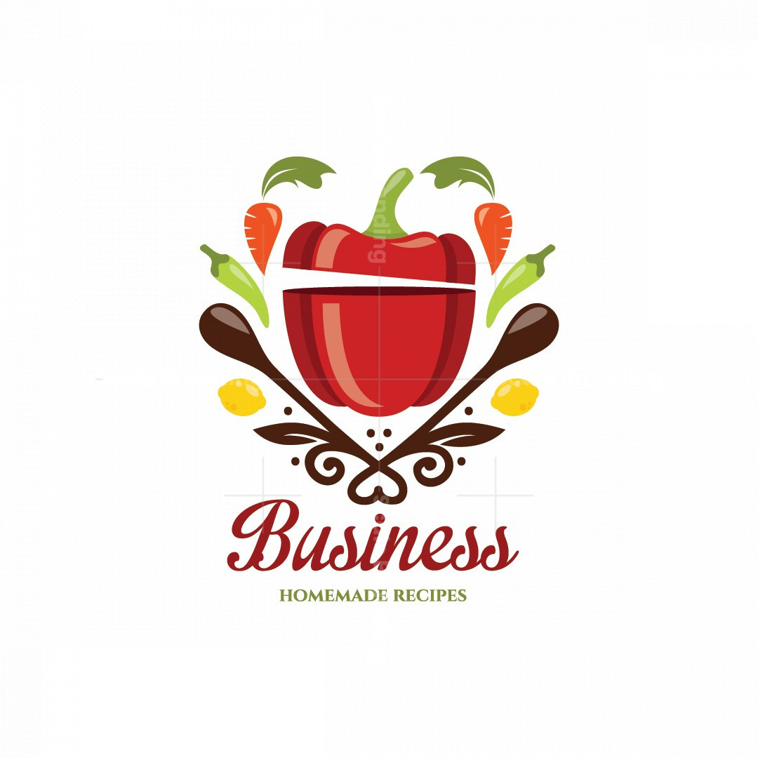 Pepper Pot Homemade Recipes Symbol Logo | Scalebranding