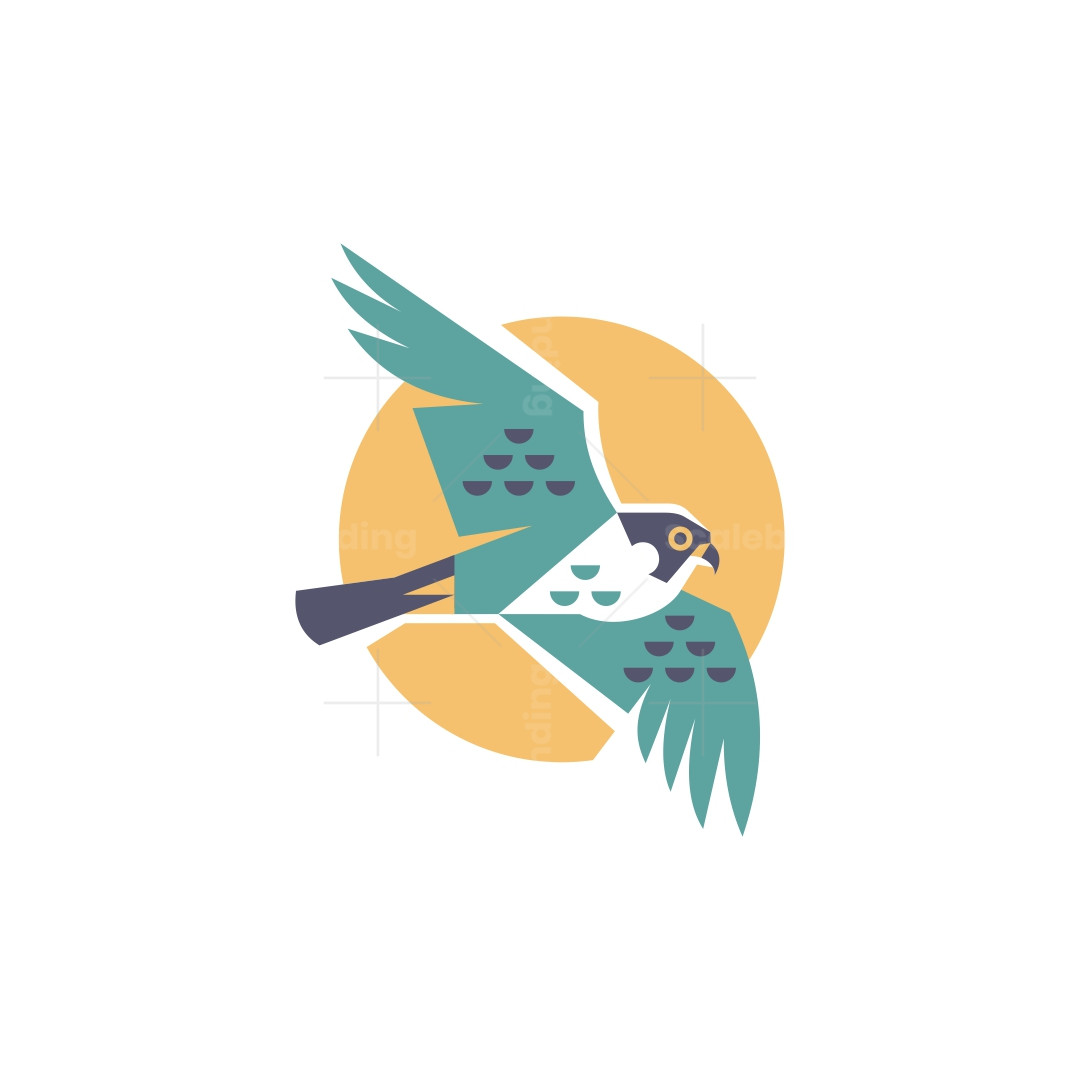 Peregrine Falcon Vector