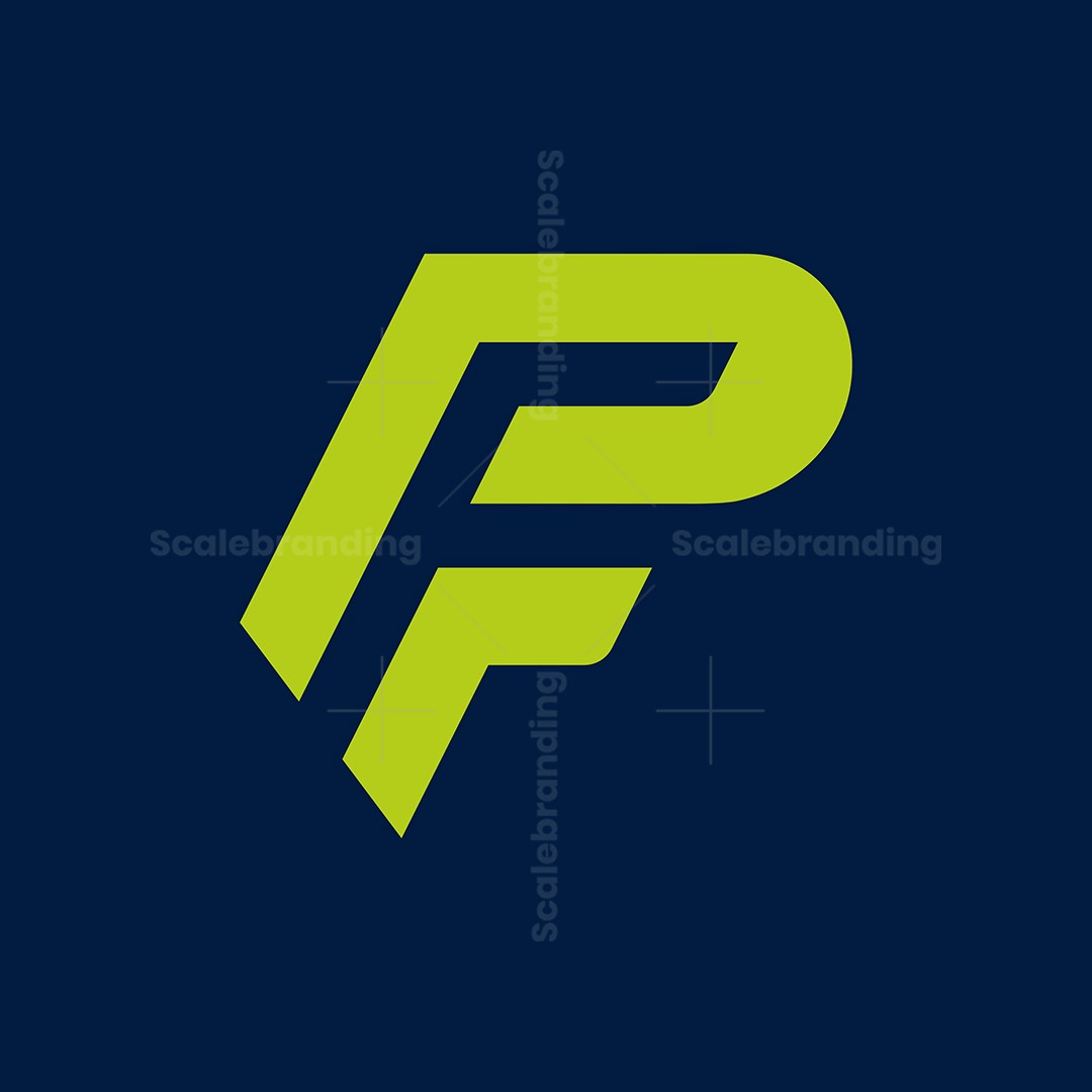 PF Monogram Digital Logo Design | Scalebranding