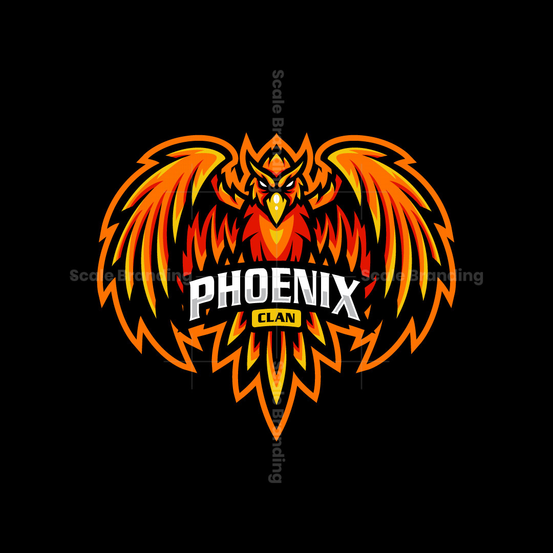 Phoenix Clan Mascot Logo | Scalebranding