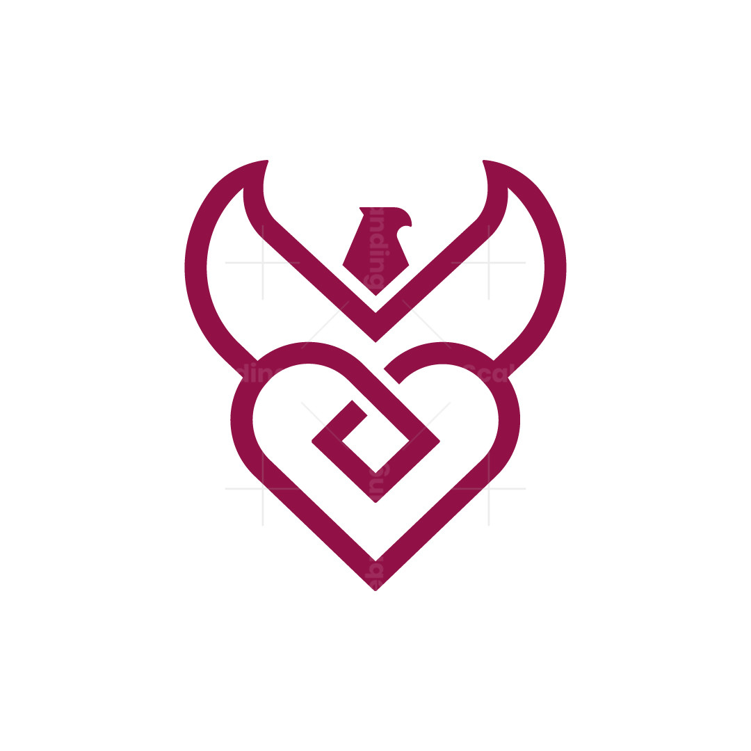 Phoenix Heart Logo | Scalebranding