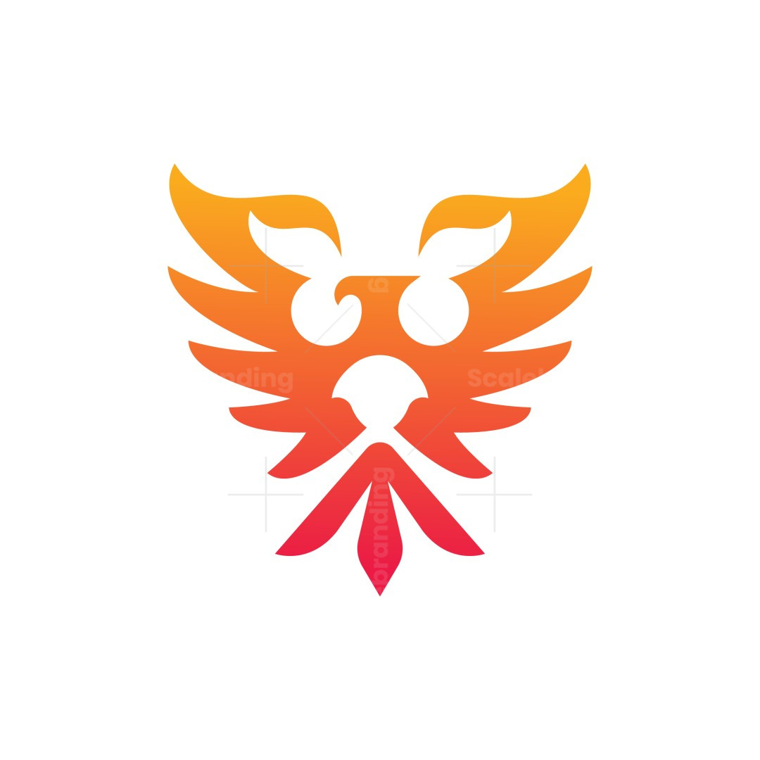 Red Lion Logo With Wings