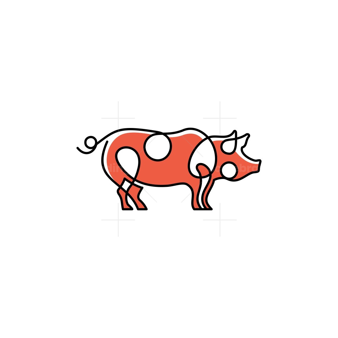 Pig Logo Creative Logo Designs — Flying Pig