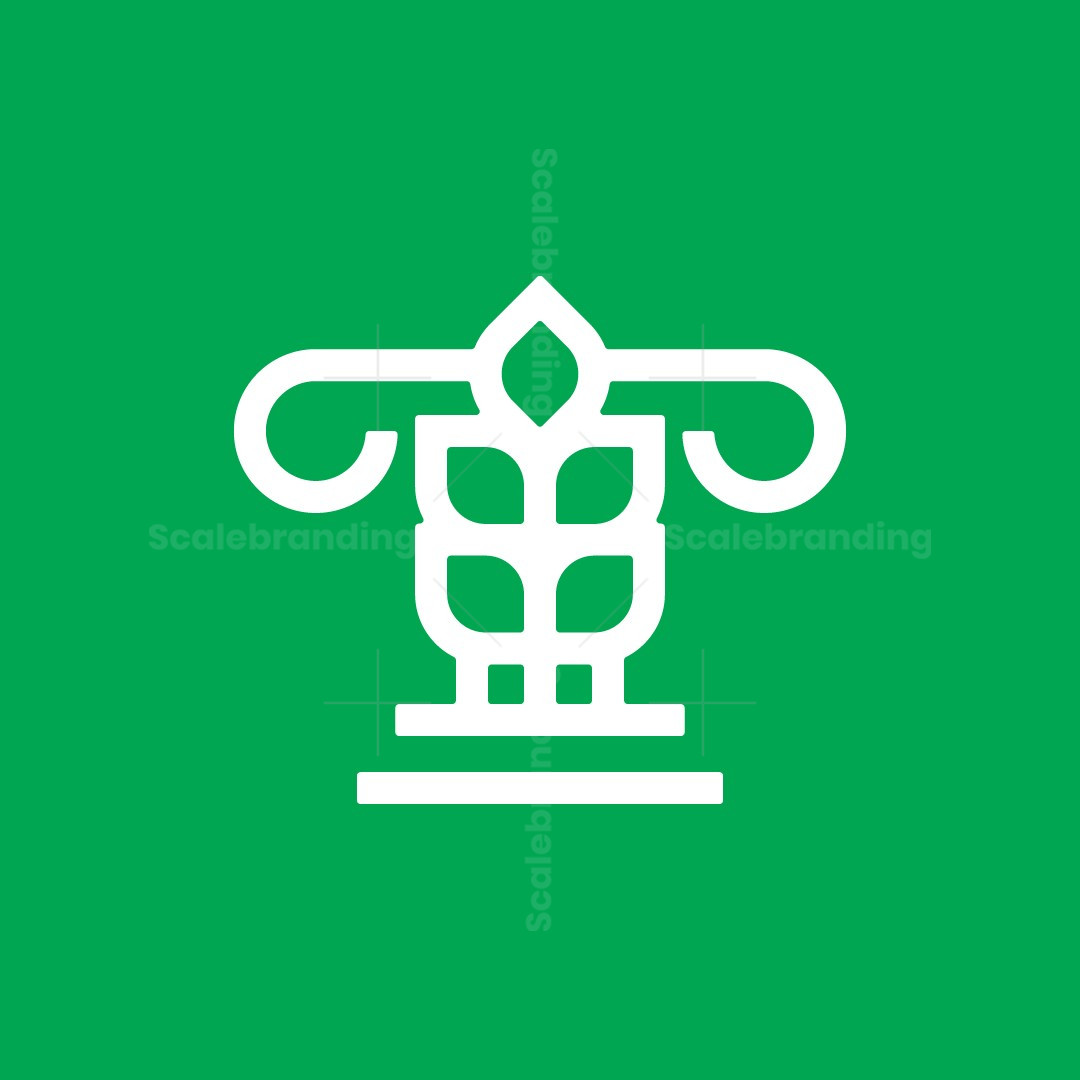 Pillar Leaf Logo | Scalebranding