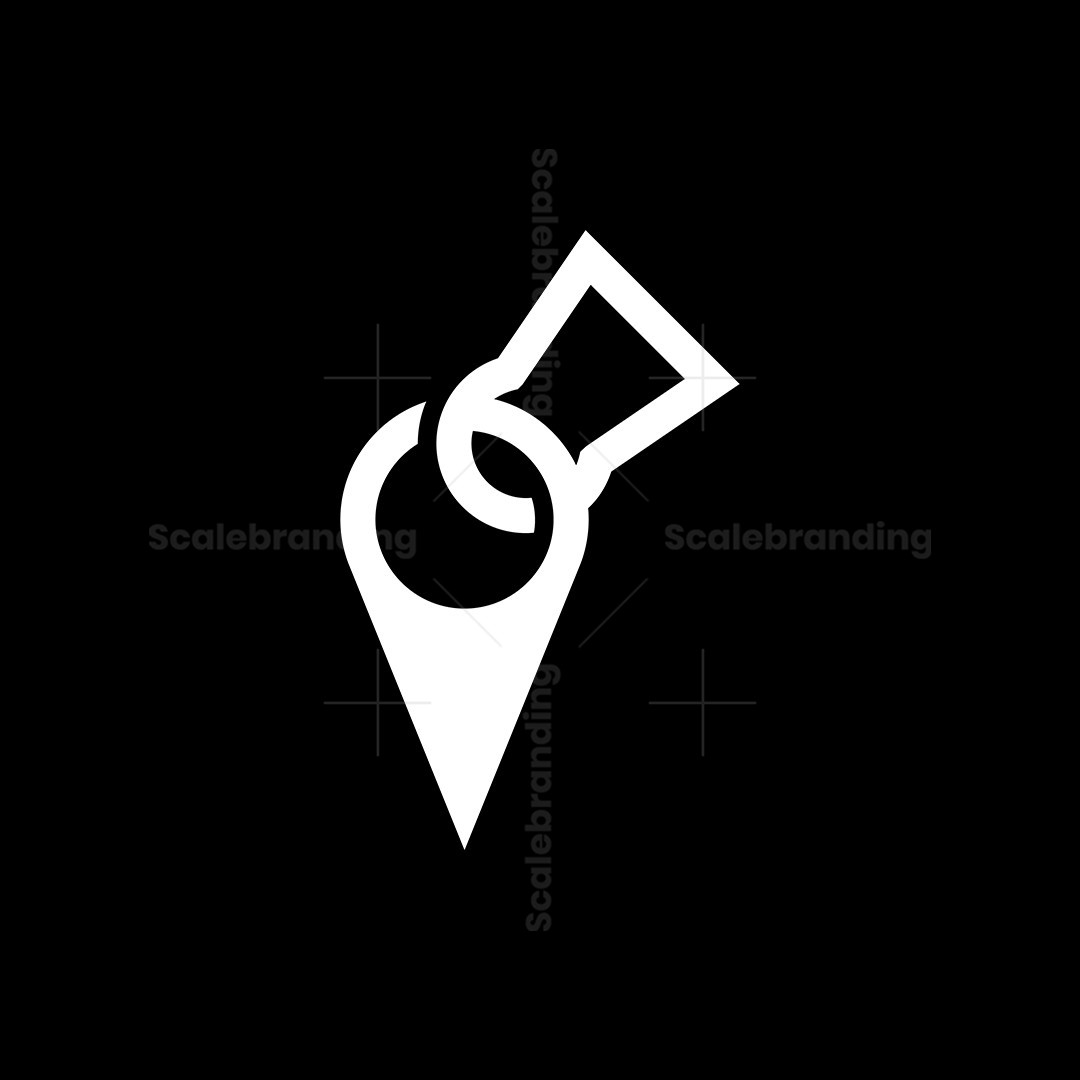 Pin Keyhole Logo | Scalebranding