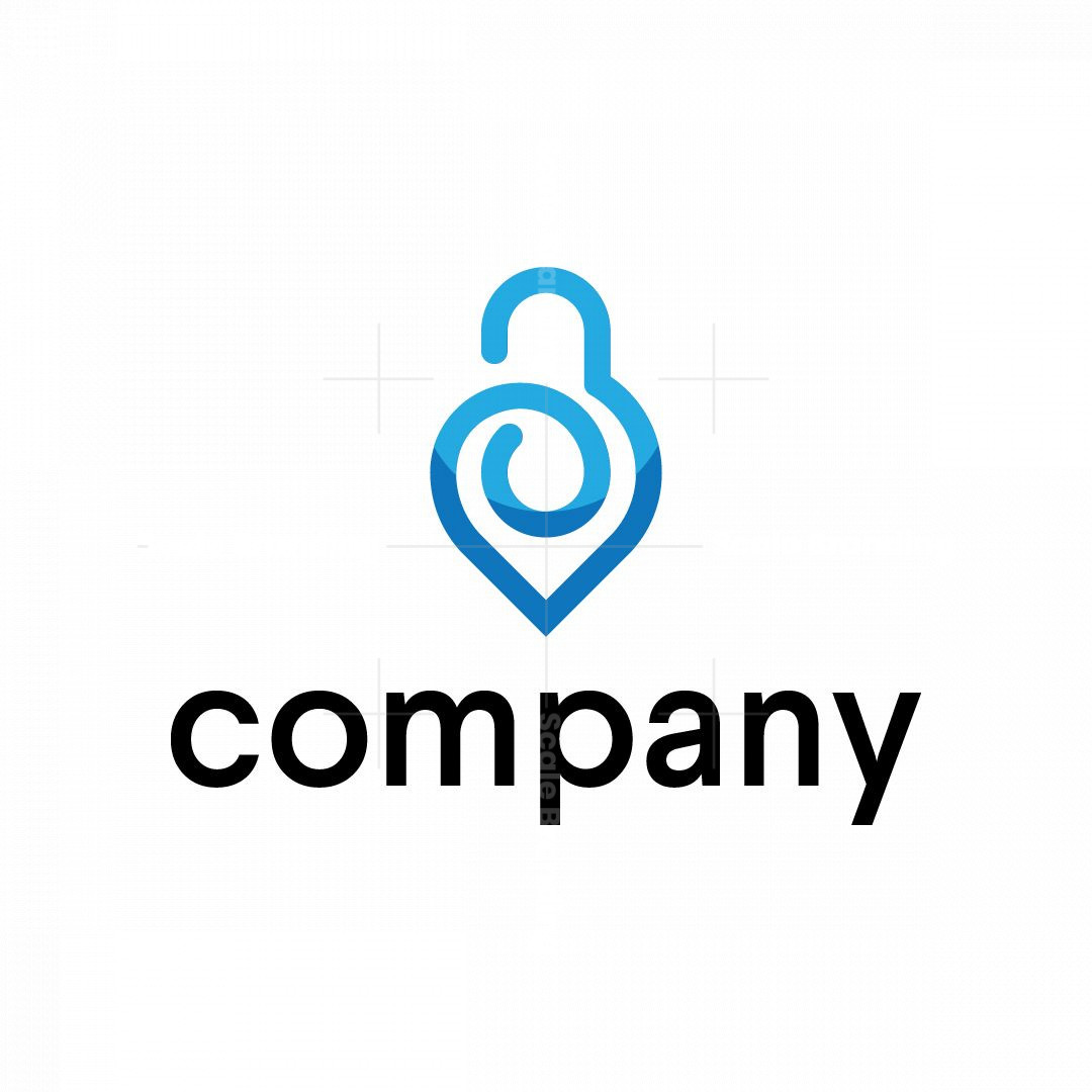 Pin Lock Logo | Scalebranding