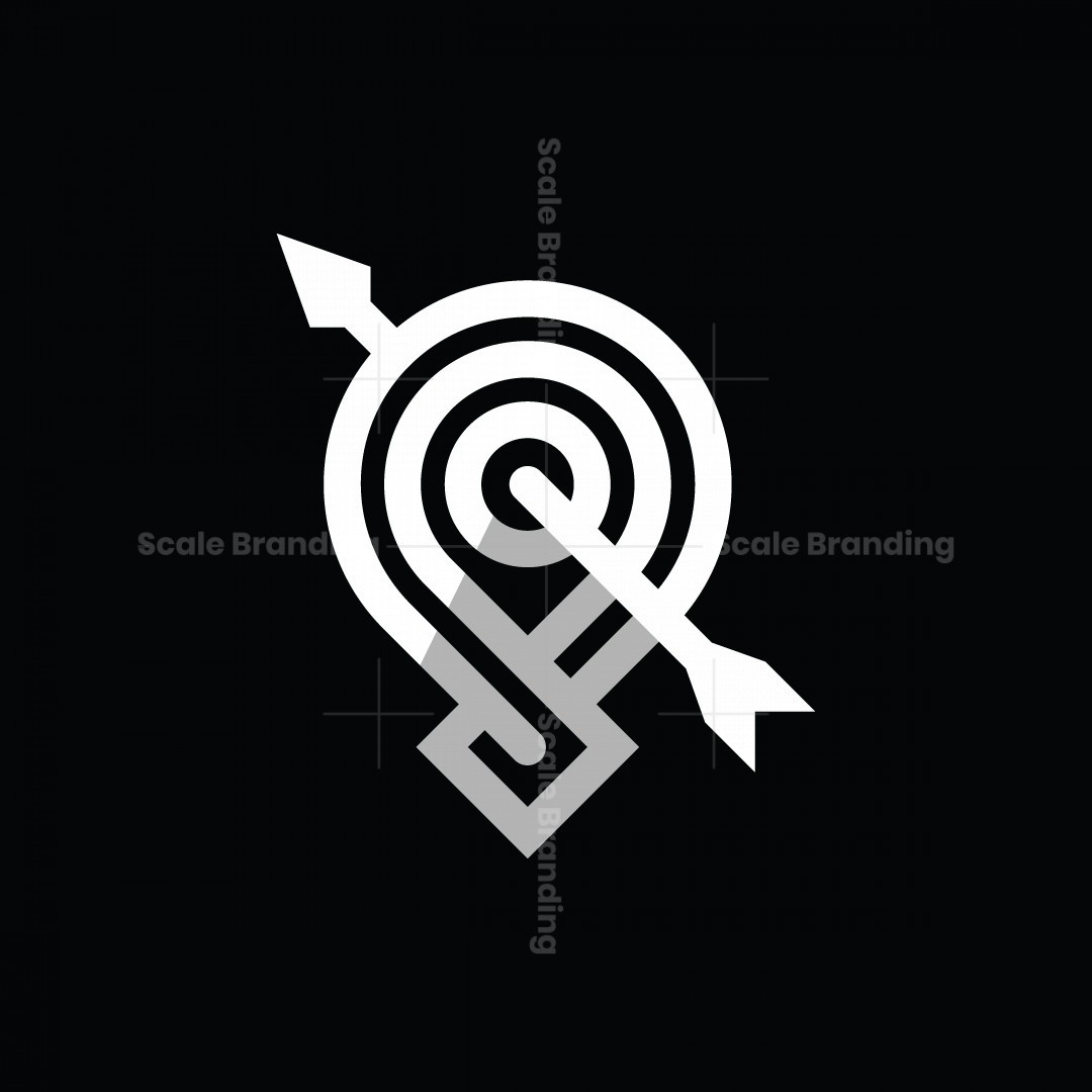 Pin Map Target Logo | Scalebranding