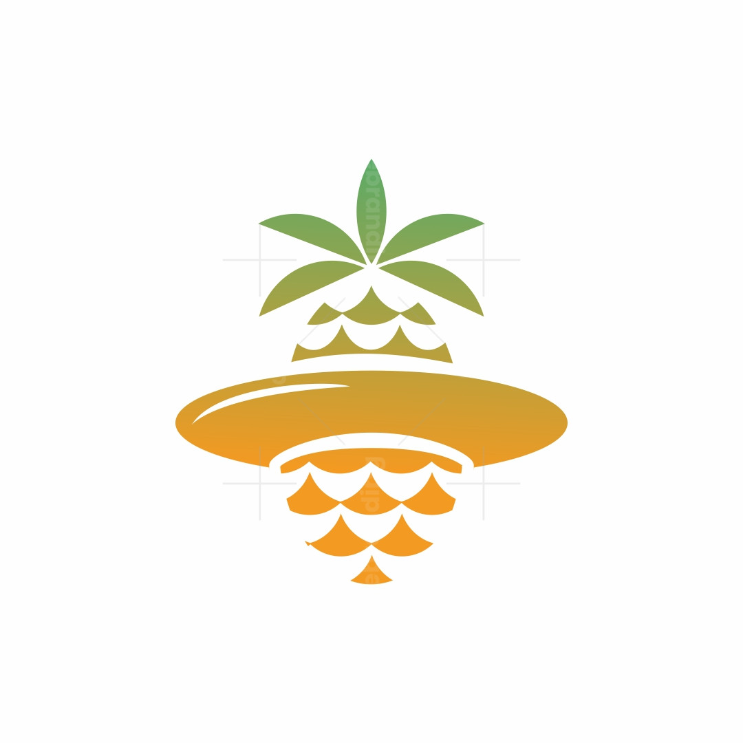 Pineapple Ufo Logo | Scalebranding