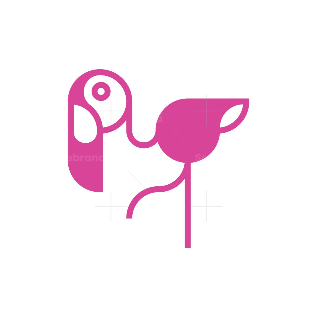 Pink Flamingo Logo | Scalebranding