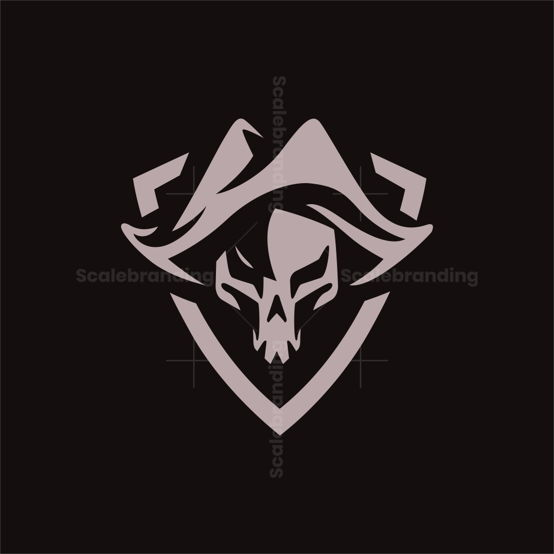 Skull Pirate Logo Free Vector | Pirate Skull Flash With Bandana Vector