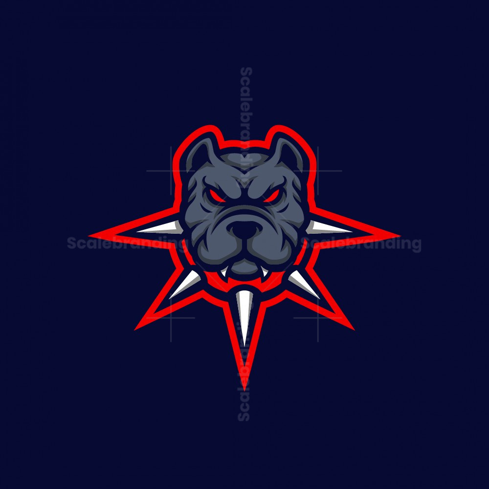 Pitbull Esport Mascot Logo | Scalebranding