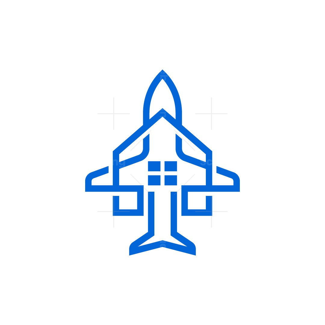 Plane House Logo | Scalebranding