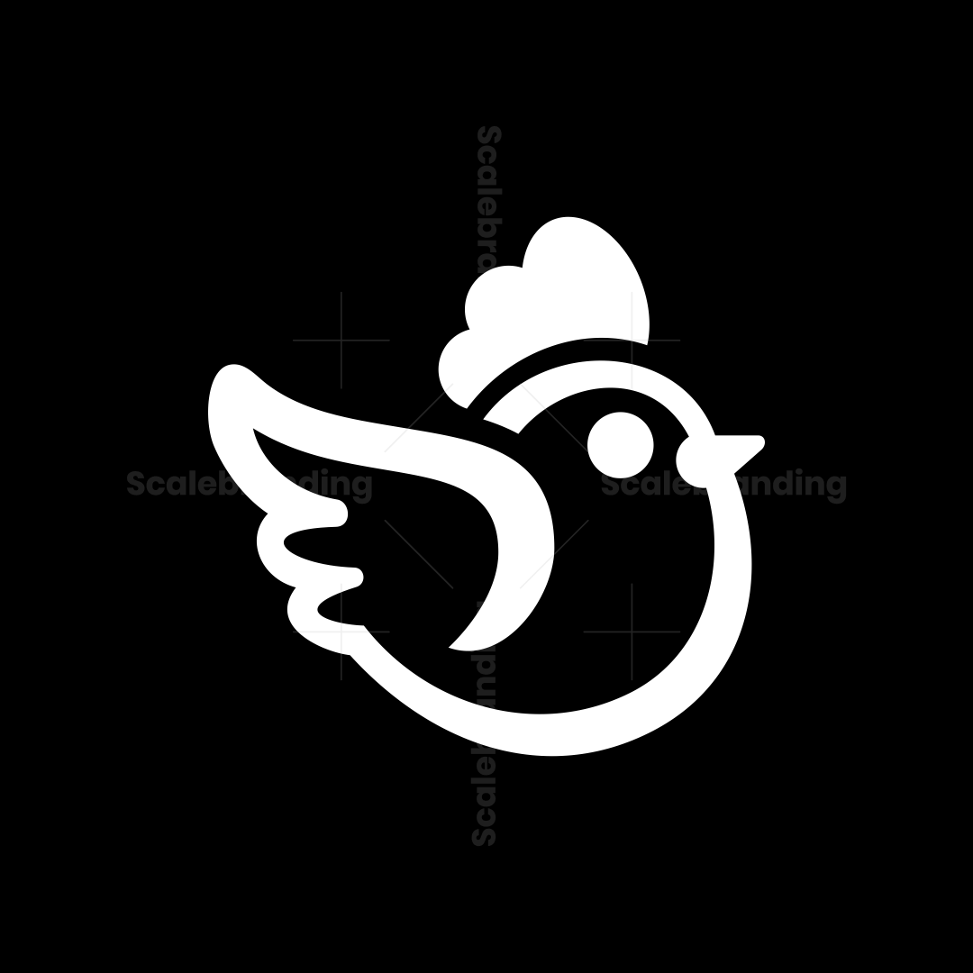 Iconic Playful Little Chicken Logo | Scalebranding