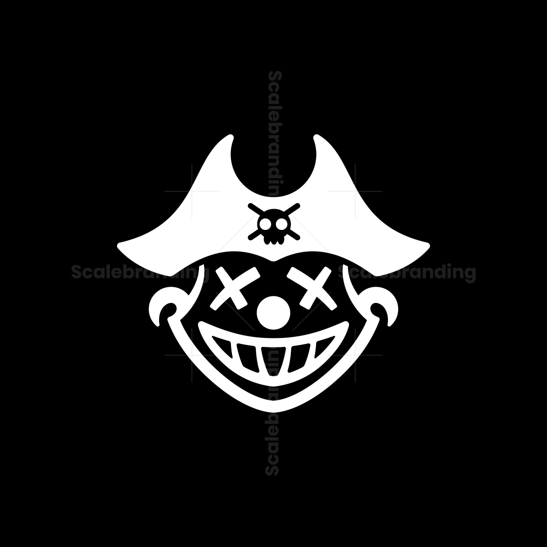 Playful Cute Pirate Clown Logo | Scalebranding