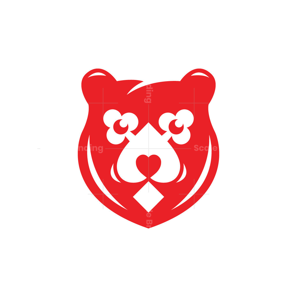 Poker Bear Logo | Scalebranding