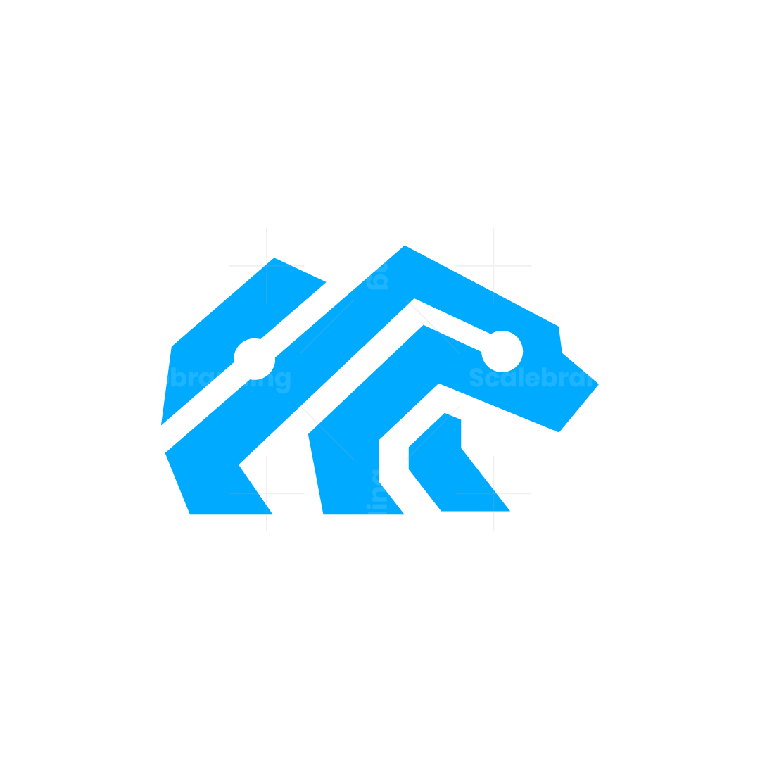Polar Bear Circuit Tech logo | Scalebranding