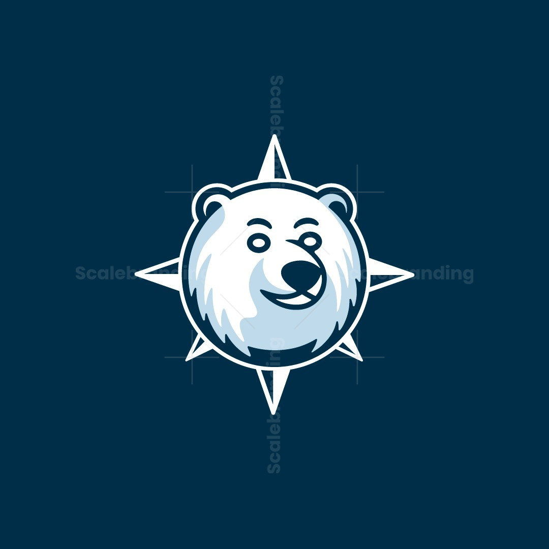 Polar Bear Compass Logo | Scalebranding