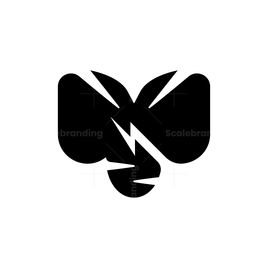 power bee thunder mark logo | Scalebranding