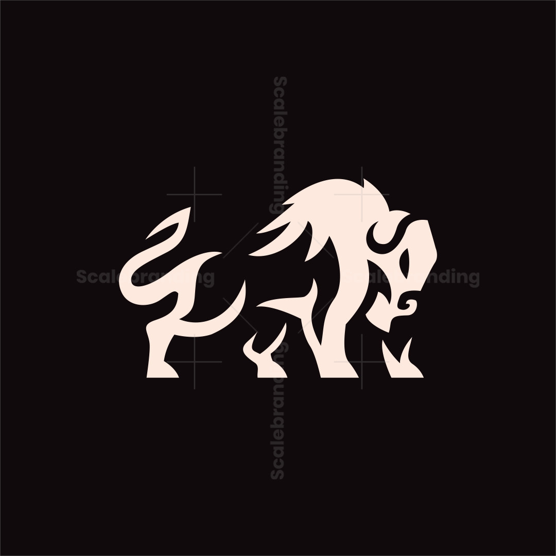 Powerful Bison Logo | Scalebranding