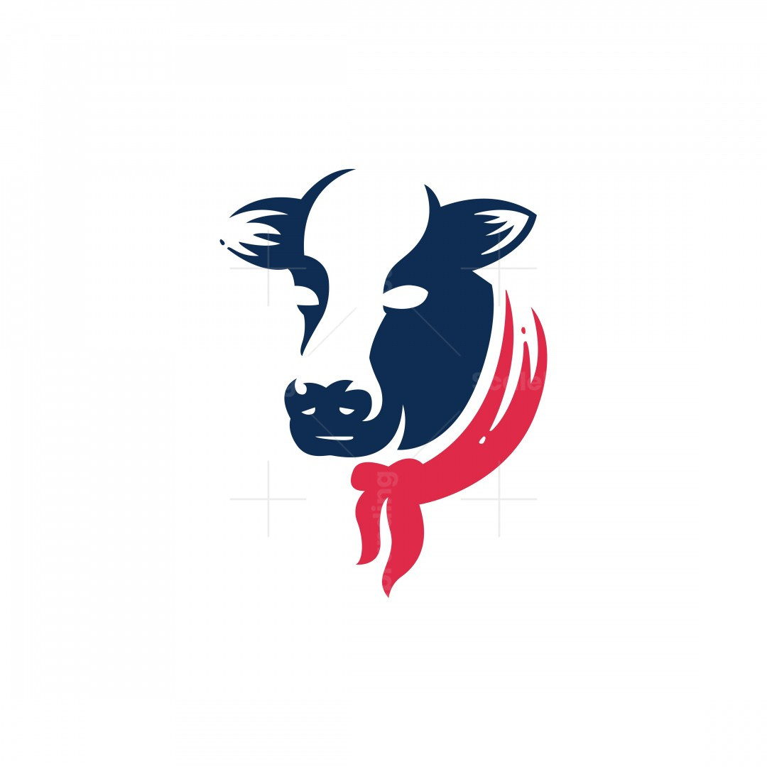 Premium Cow Logo | Scalebranding